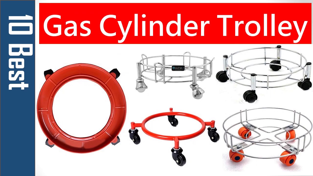Best Gas Cylinder Trolley with Wheels | Gas Trolly | Gas Stand For ...
