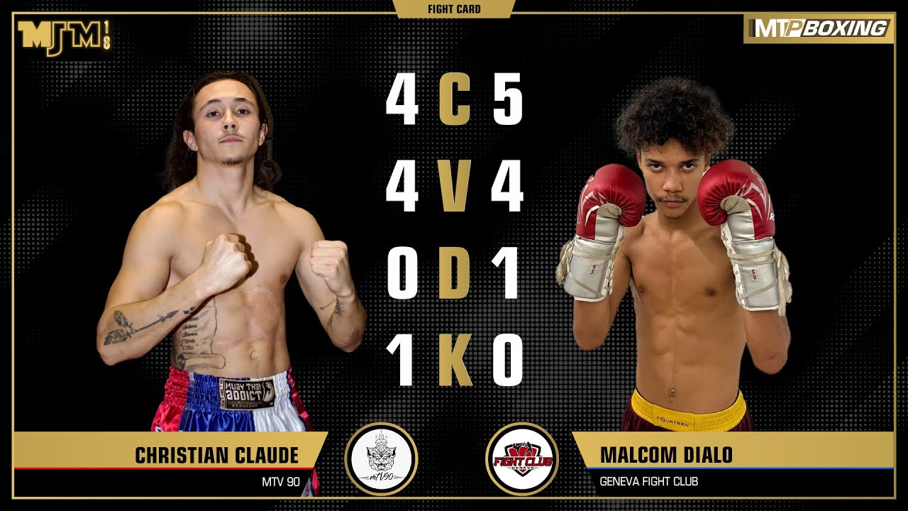 CHRISTIAN CLAUDE VS MALCOM DIALO - YouTube