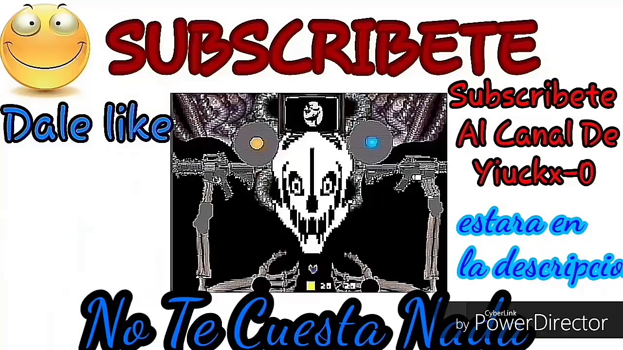 Derroto a Mega Gaster!! Mega Gaster Unitale - YouTube