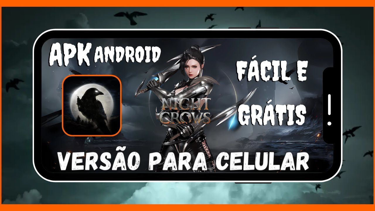 (NIGHT CROWS) PARA APK CELULAR ANDROID APRENDA COMO BAIXAR E INSTALAR ...