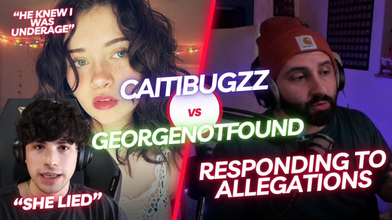 GeorgeNotFound Responds "LIES" to SERIOUS ALLEGATIONS by Caitibugzz ...