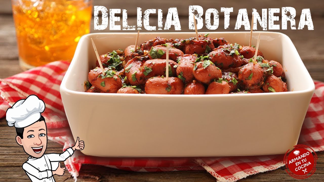 SALCHICHAS BOTANERAS | PRACTICAS Y FÁCILES - YouTube