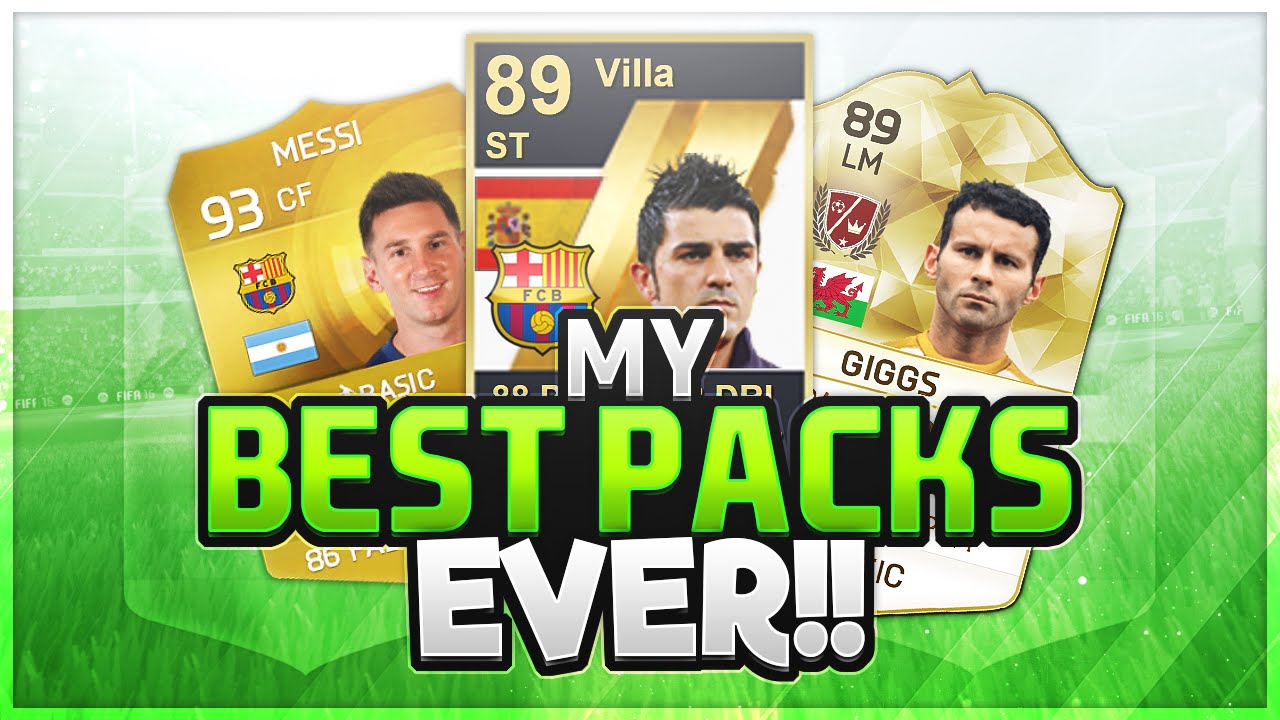 MY BEST PACKS EVER ON FIFA ULTIMATE TEAM! LEGENDS, INFORMS, MESSI ...