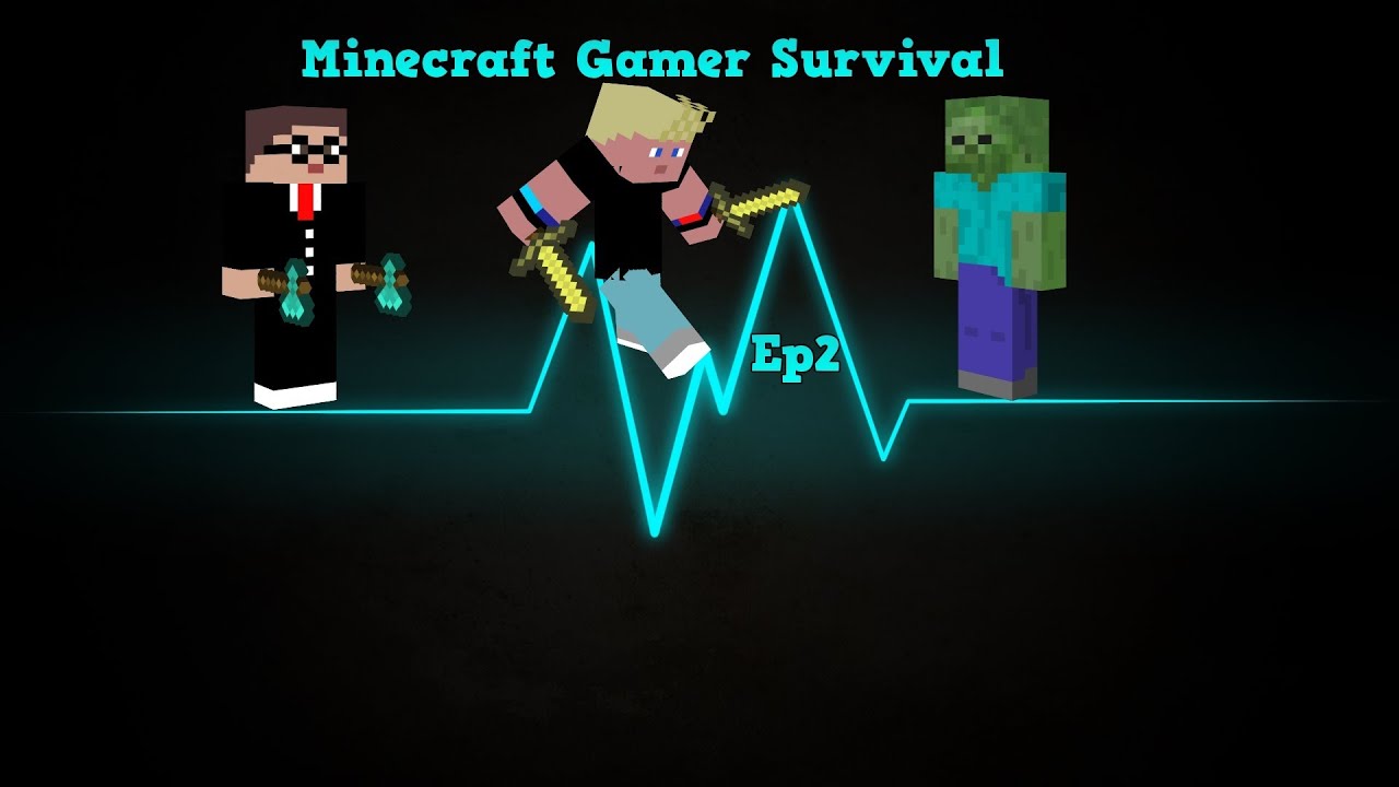Minecraft Gamer Survival ''LETS BUILD A HOUSE SHALL WE!!'' Ep2 w/Josh ...