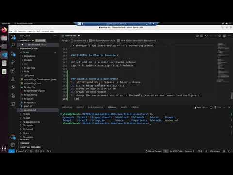 How to Deploy Dotnet Webapi With Entity Framework to Elastic Beanstalk - YouTube