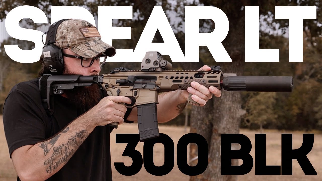 Sig Spear LT 300BLK! It's pretty dope! - YouTube