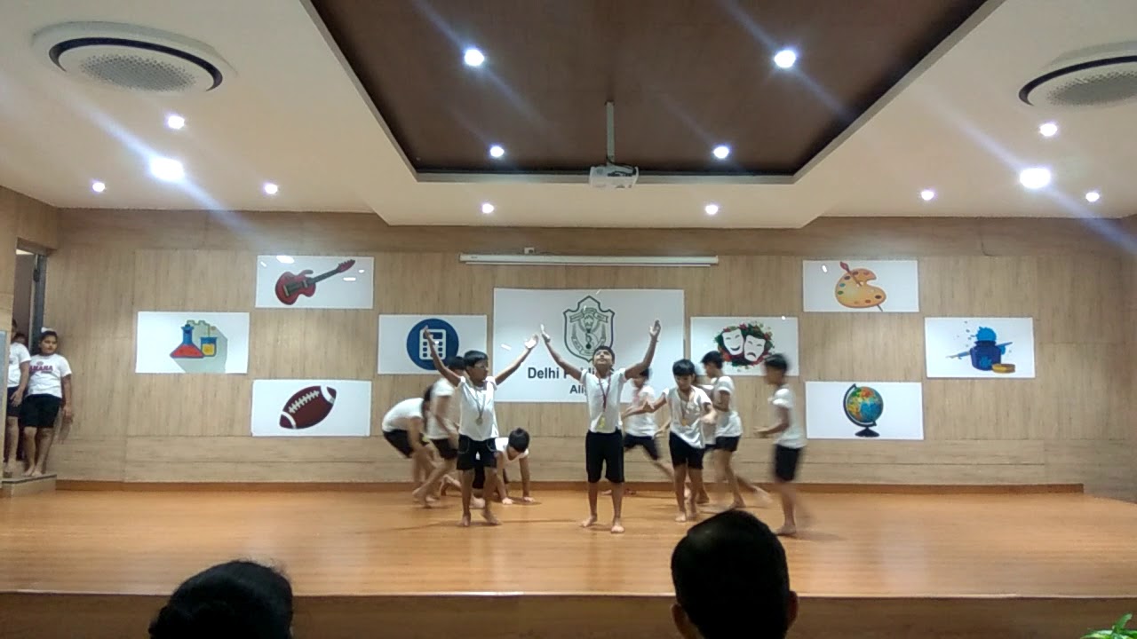 Sports Theme Hip Hop Dance Covered By DPS ALIGARH JUNIOR WING Students ...