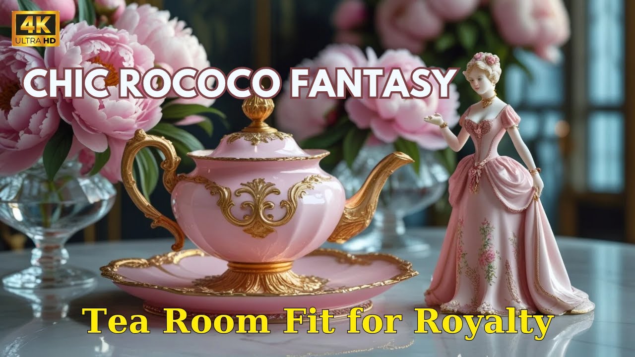 Elegance for Less | How to Master Rococo Tea Room Design with Chic ...