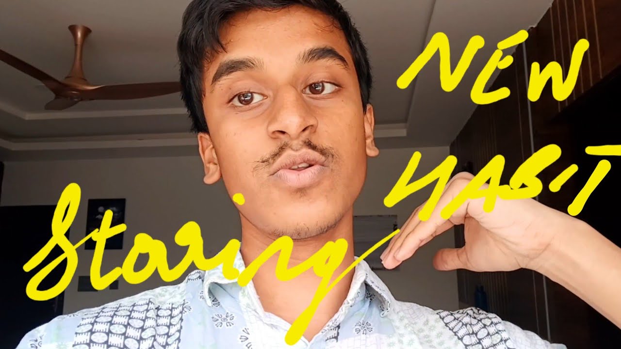 New Habit I am starting today. - YouTube