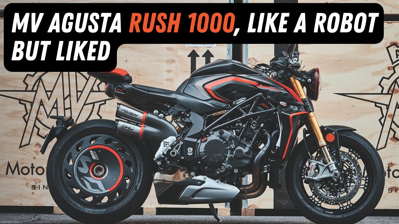 MV Agusta Rush 1000 MV Has Introduced Titanium Conrods, Which Allow The ...