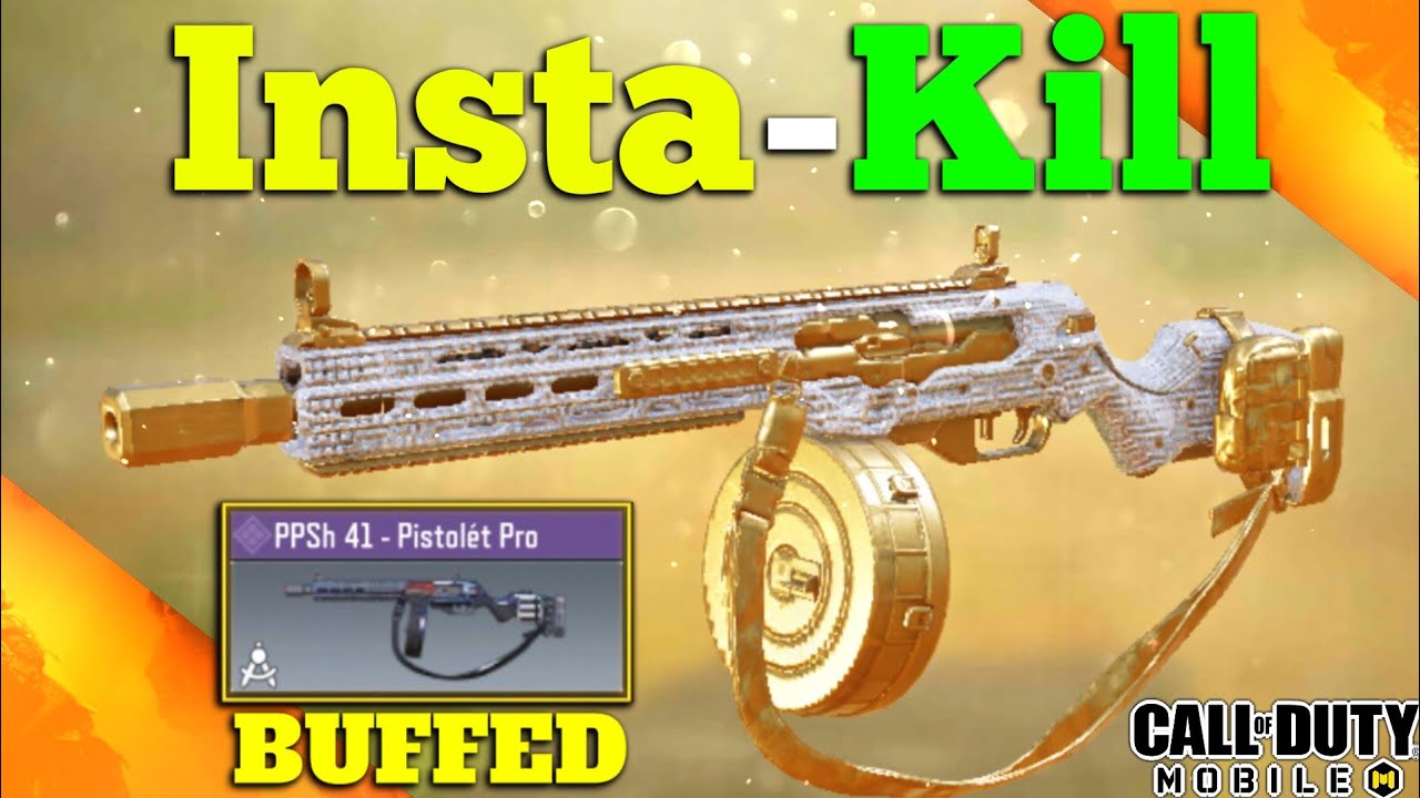 😱*BUFFED* PPSH 41 is *NEW* META!!! in COD Mobile Season 2 (Best ...