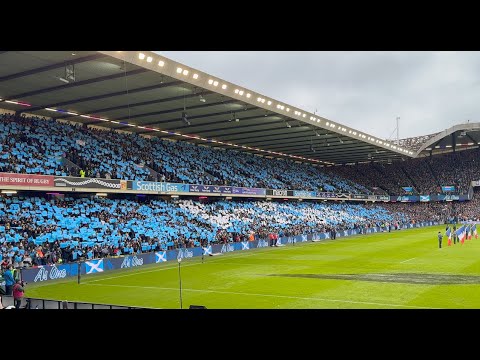 Scotland 16 v 20 France - Rugby Six Nations. National Anthems Flower of ...