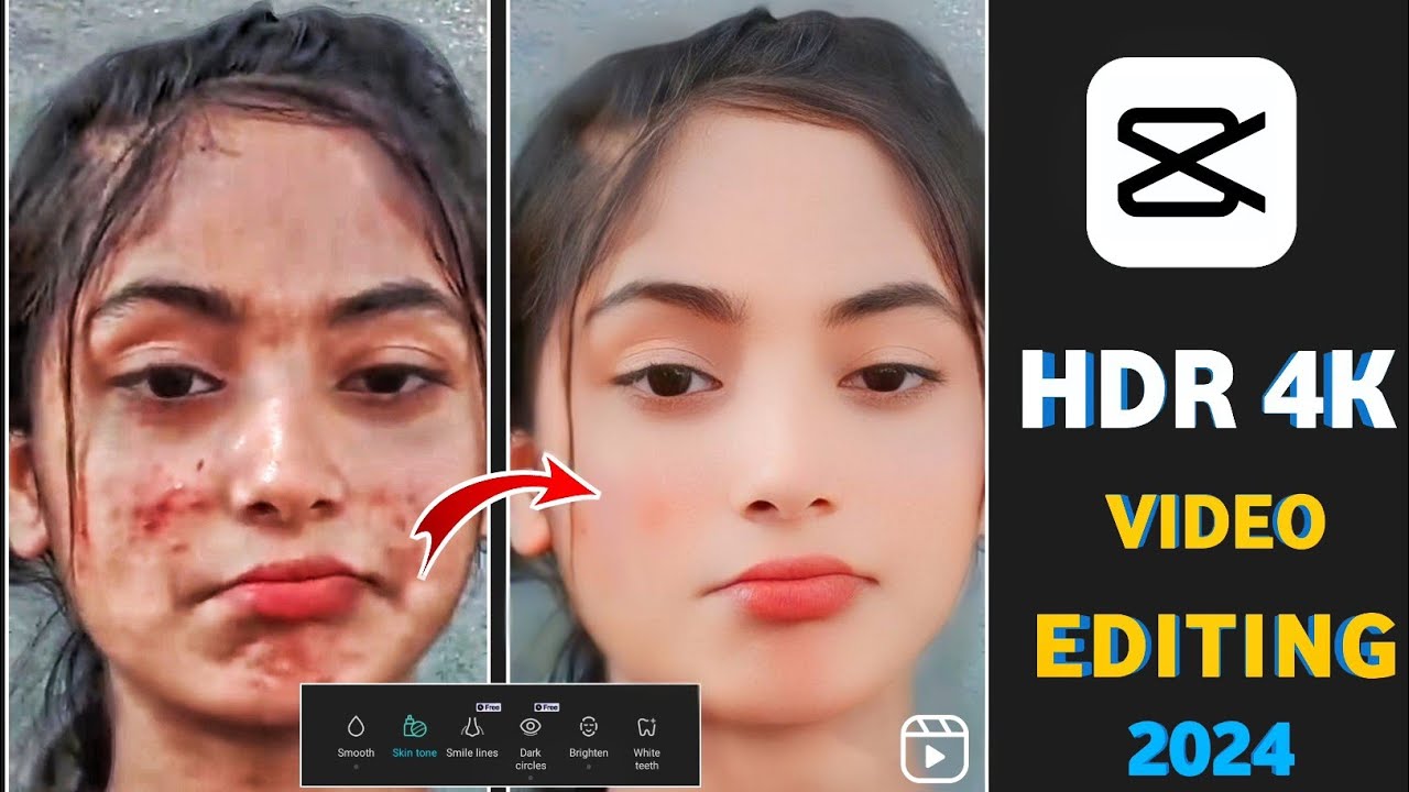 Trending Face Smooth Video Editing Tutorial | 4K Face Smooth Video ...