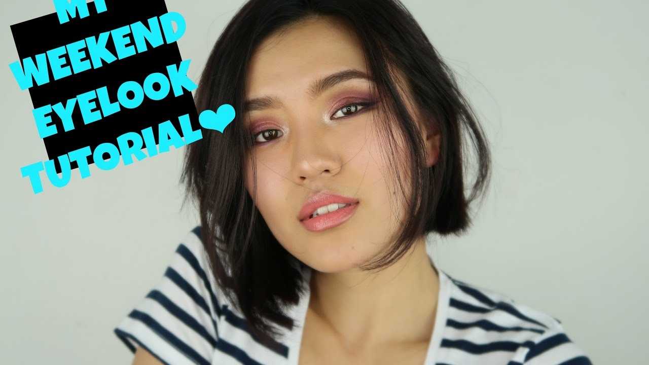 【ch3n1 makeuplover】My Weekend Eyelook Tutorial |周末眼妆教程 - YouTube