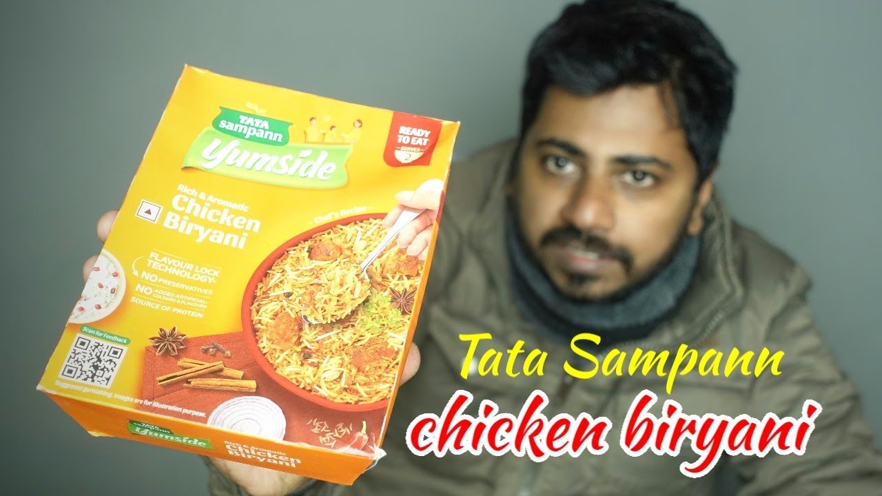 Tata Sampann Yumside Chicken Biryani - YouTube