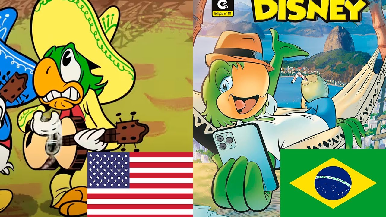 The Duality of Disney's José Carioca - YouTube