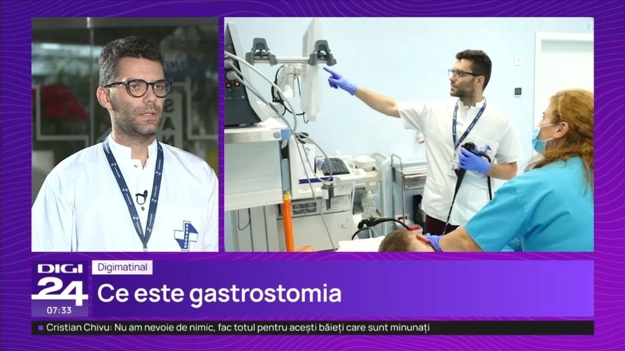 Gastrostomia – Dr. Vlad Simion | Spitalul Clinic SANADOR - YouTube