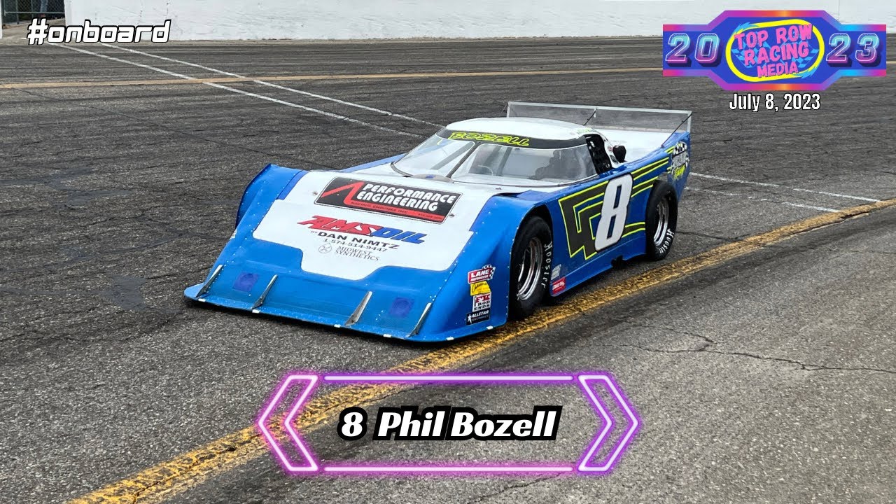 July 8, 2023 | Phil Bozell In-Car Cam | The Kalamazoo Klash XXXI ...