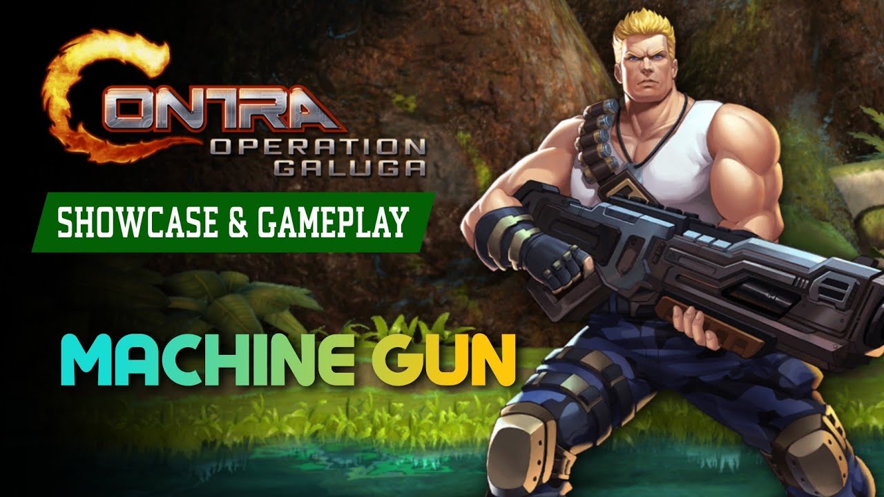 Contra (2024): MACHINE GUN Showcase + Gameplay | Weapons Showcase | PS5 ...