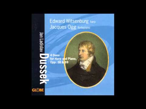 Jan Ladislav Dusík (Dussek) Duets for Harp and Fortepiano Op38 & 69 ...