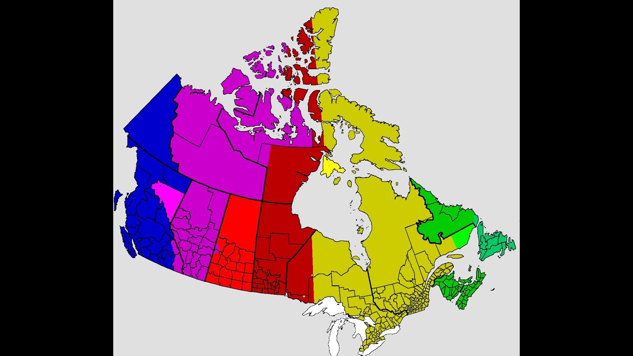 Canada Time Zones YouTube