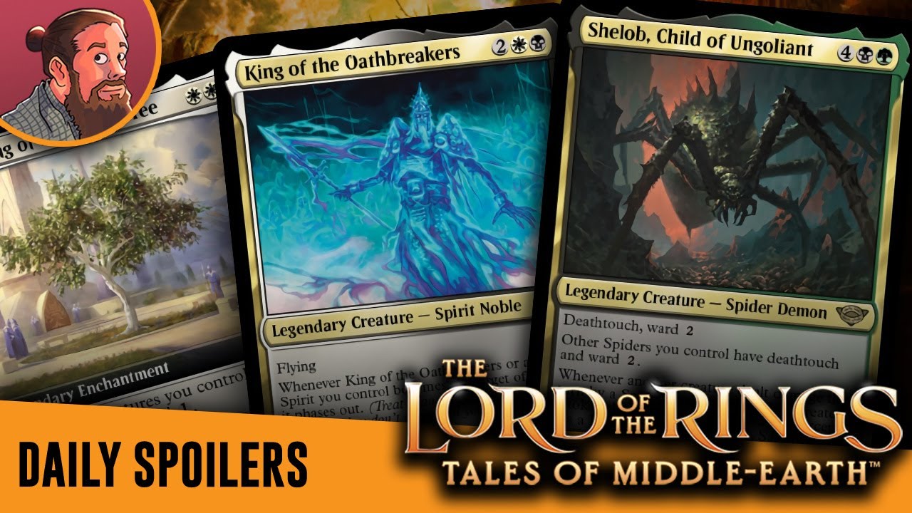 Daily Lord of the Rings MTG Spoilers: BEST SPIDER COMMANDER EVER! - YouTube