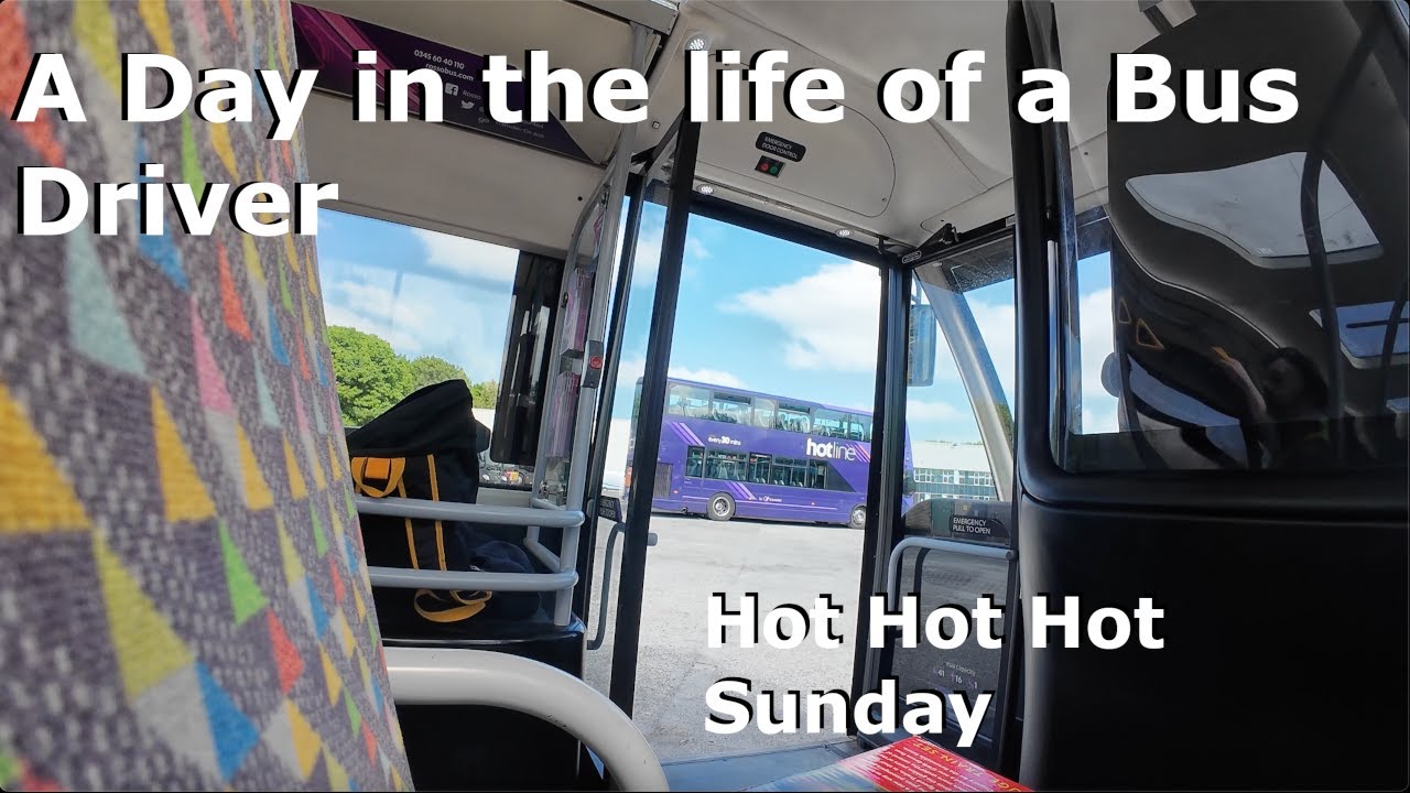 BUS Driving on the 464 | A Day In The Life | Hot Sunday - YouTube