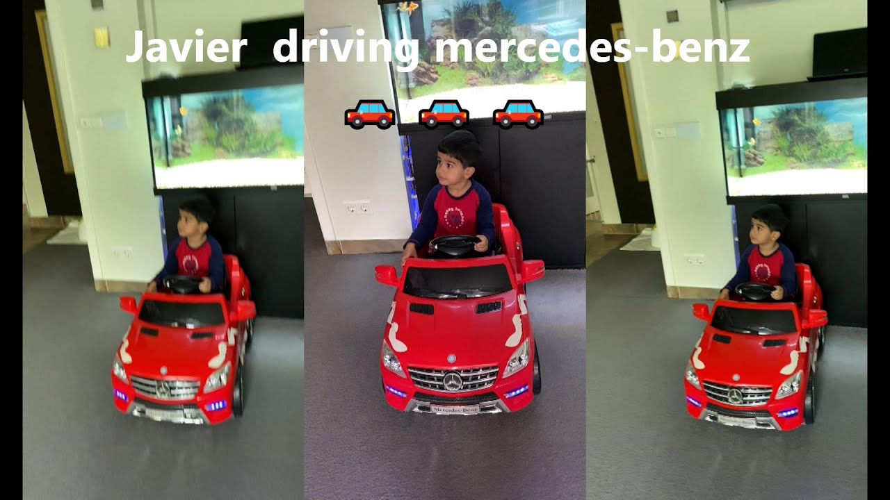 JOJO driving mercedes-benz 🚗 - YouTube
