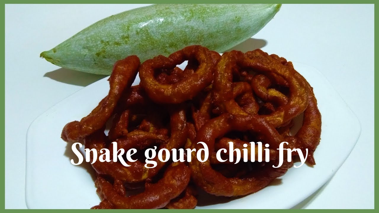 Snake gourd Chilli fry | Podalangai chilli fry - YouTube