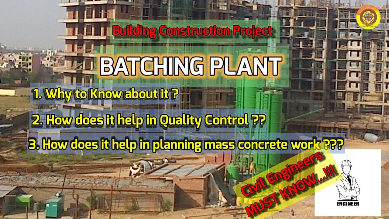 Concrete Batching Plant//Quality Control//Planning Mass concrete# ...