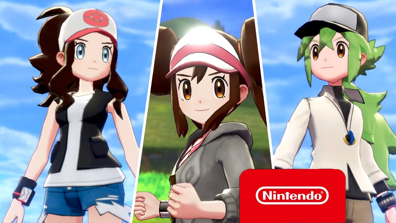 All Gen 5 Trainer from Pokemon on Nintendo Switch - YouTube