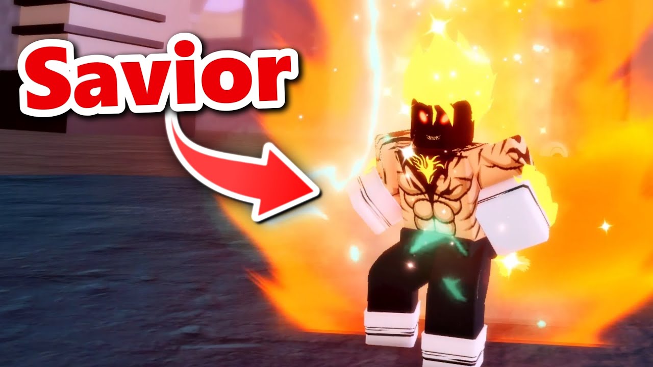 Savior From Heaven FORM In DBOG Roblox - YouTube