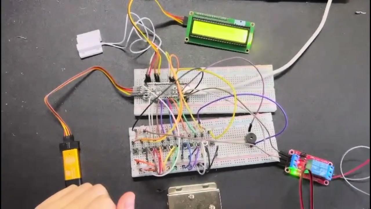 SKEE 3223 SMART DOOR LOCK - YouTube