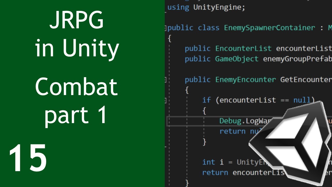 Unity JRPG Tutorial EP15 Combat Part 1 - YouTube