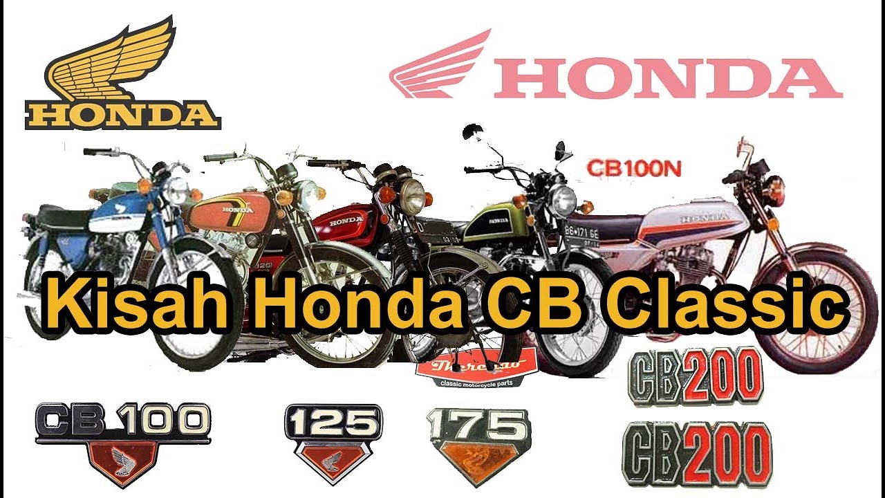 Sejarah Honda CB Classic , CB 100, 125, 175, 200 di Indonesia - YouTube