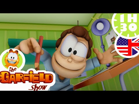 🤪  Jon is going crazy ! 🤪  Compilation of funny episodes - Garfield Show