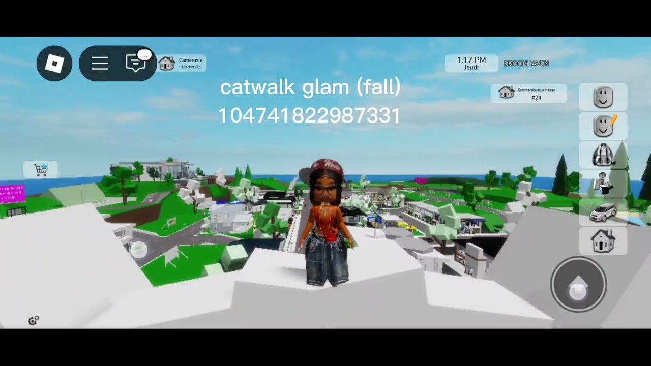 code animation brook [catwalk glam] #roblox - YouTube