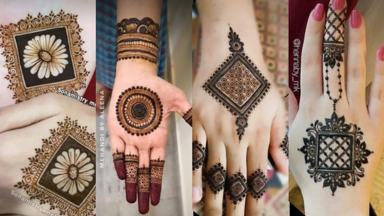 New eid Goll tiki Mehndi Design | Patch mehndi designs ideas ...