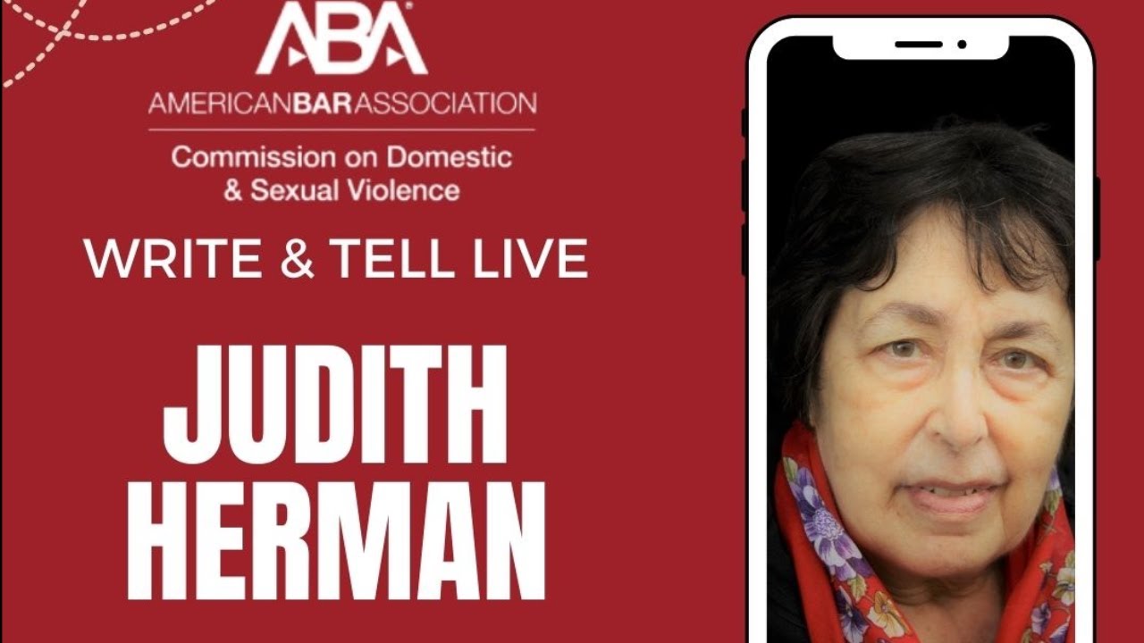 Write & Tell Live: Judith Herman - YouTube