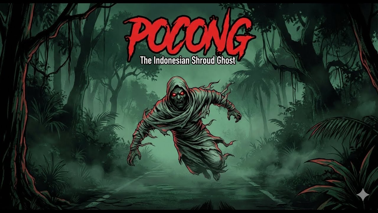 POCONG: The Indonesian Shroud Ghost EXPLAINED (A Terrifying True Horror ...