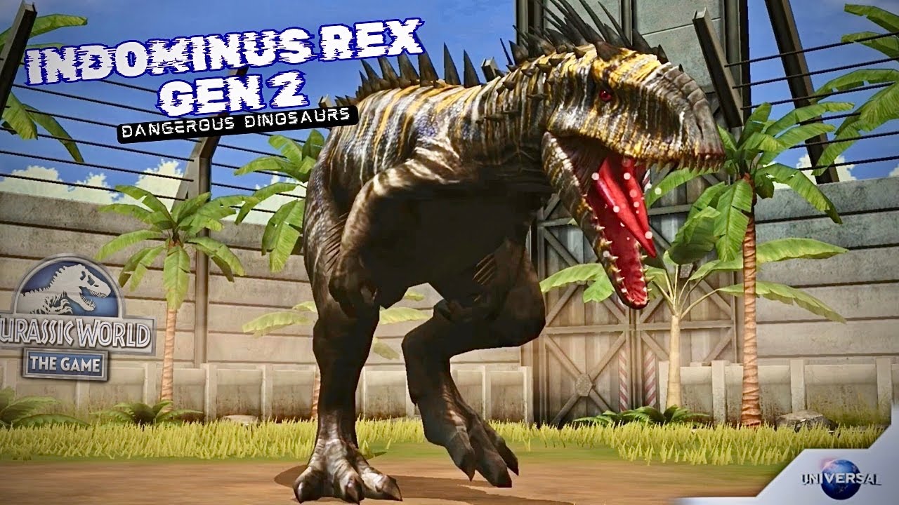 MY INDOMINUS REX GEN 2 EVOLUTION 4 | DREAD DOMINATION - JURASSIC WORLD ...
