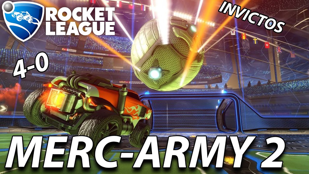 MERC-ARMY 4-0! Rocket League en Español - GOTH - YouTube
