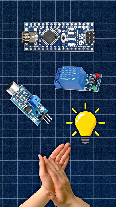 Clap Control RoomLight💡 #arduino #arduinoproject - YouTube
