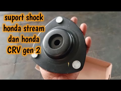 suport shock depan honda stream dan honda crv gen 2 - YouTube