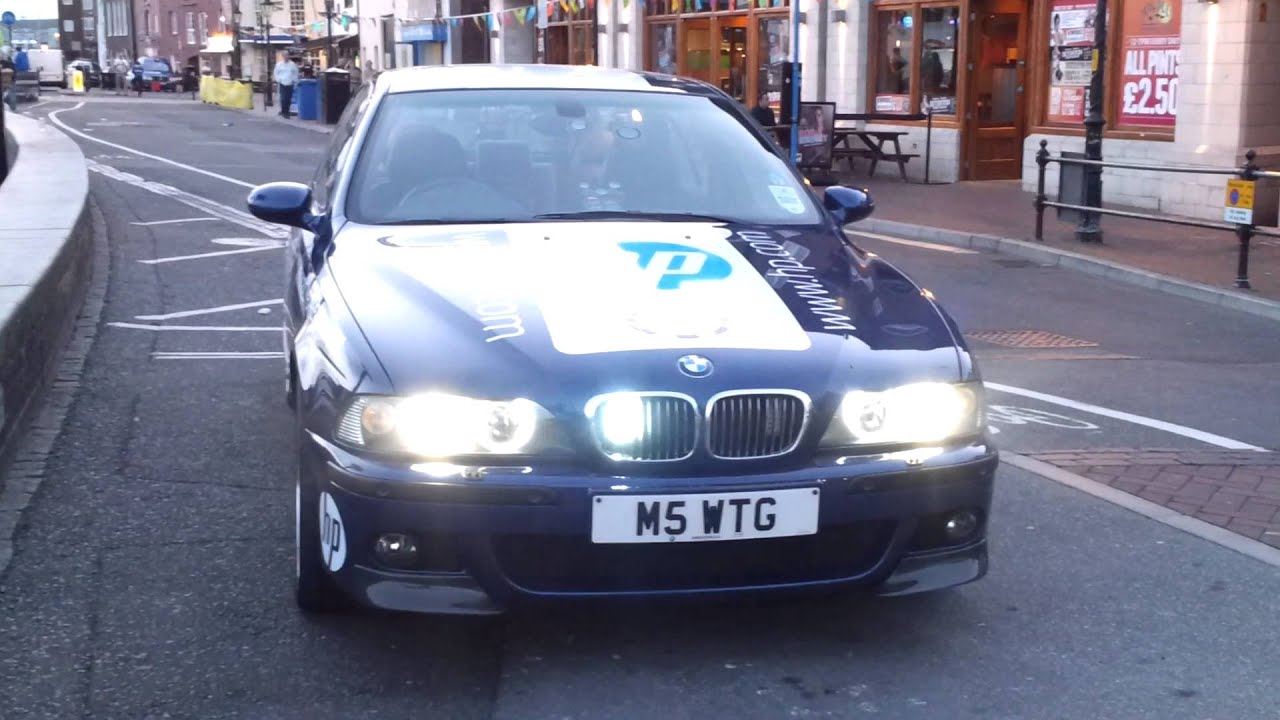 BMW E39 M5 Rally for Heroes 2012 Poole Quay - YouTube