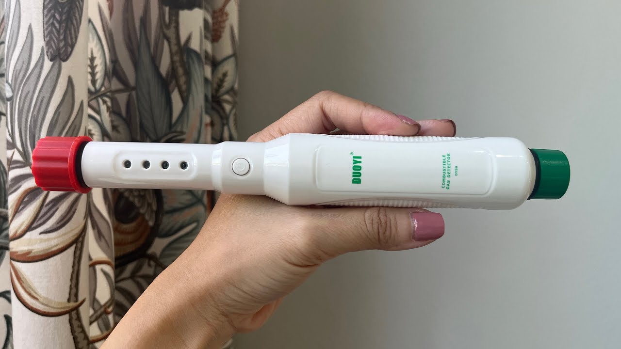 วิธีใช้อุปกรณ์ตรวจแก๊สรั่ว How to check gas leak with equipment by ...