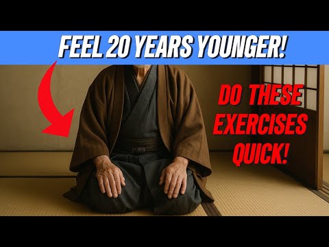 Over 50 ? Do These 6 Japanese Exercises Quick !