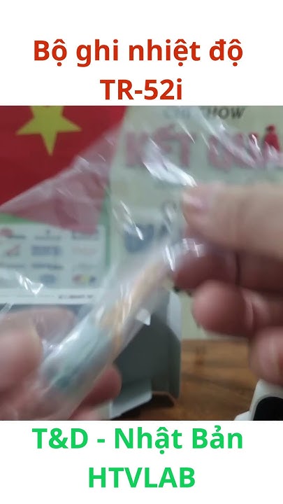 Bộ ghi dữ liệu nhiệt độ Tr-52i #tr52i #t&d #tandd #dataloger #congtyhtv #container #cool # ...