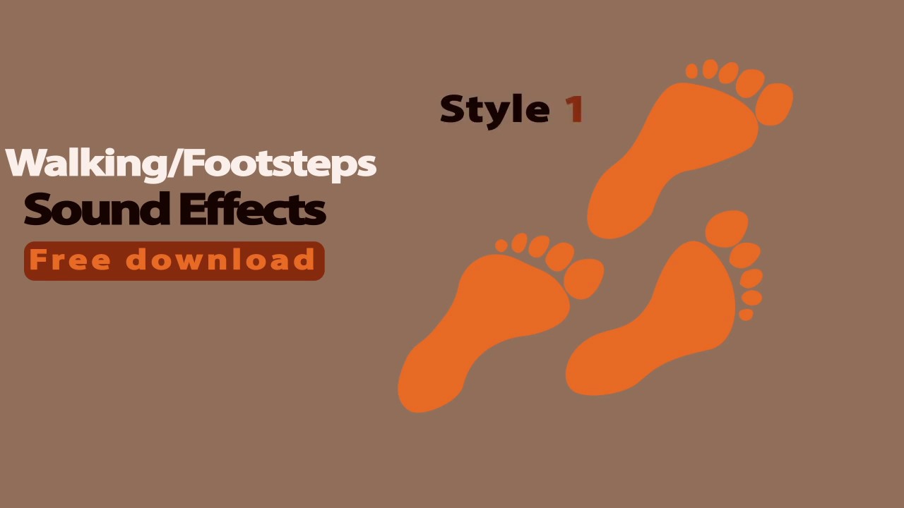 Walking/Footsteps Sound Effects Free Download - YouTube