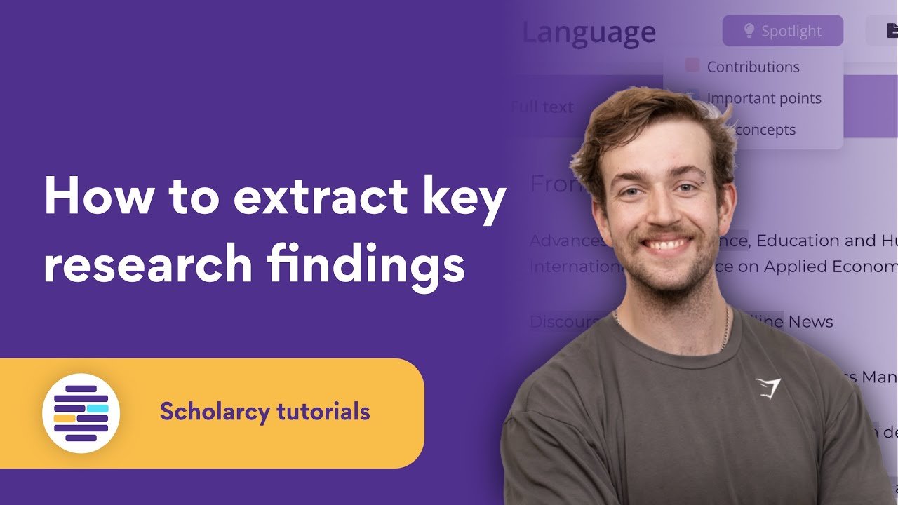 How to extract key research findings from any article | Effortlessly ...
